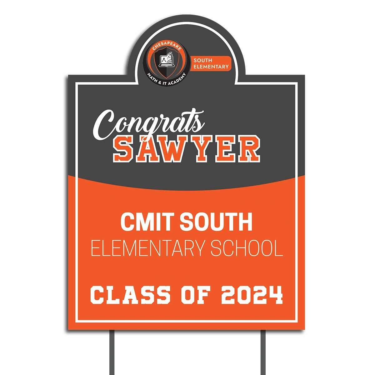 Custom Graduation Signs | CMIT South Elementary – Signs Unleashed