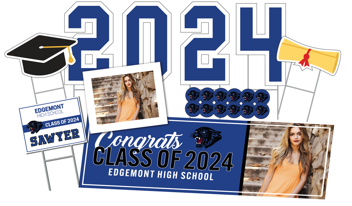 Grad Party Package | Edgemont High School Graduation Fundraiser – Signs ...