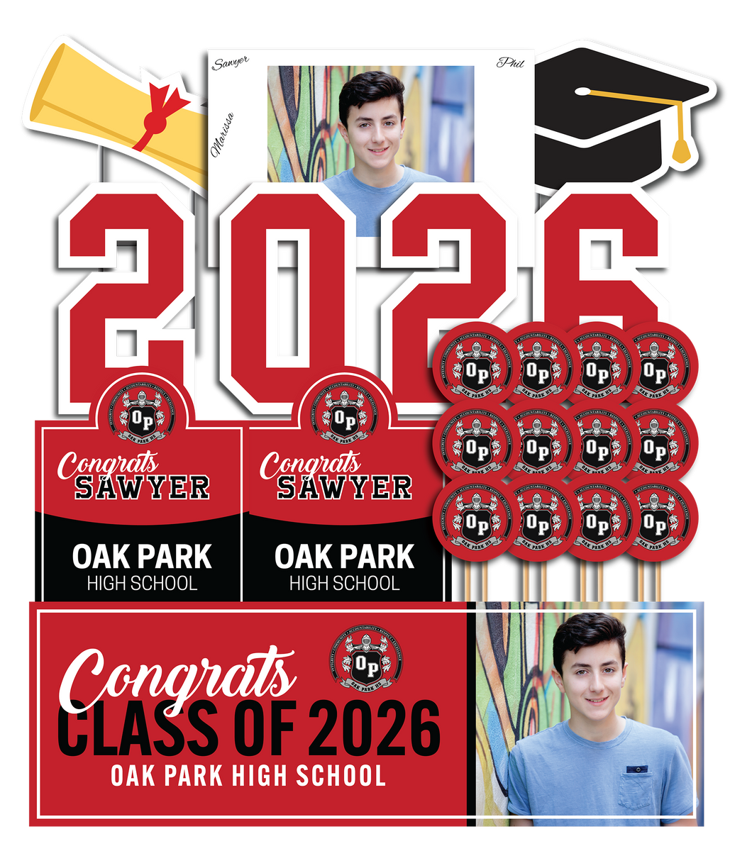 Party Package | Oak Park High School Graduation Fundraiser – Signs ...