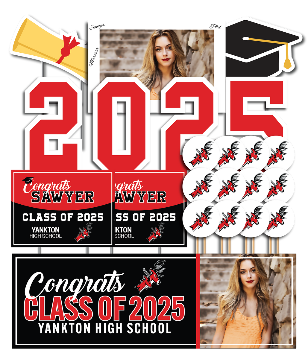 Party Package | Yankton High School Graduation Fundraiser – Signs Unleashed