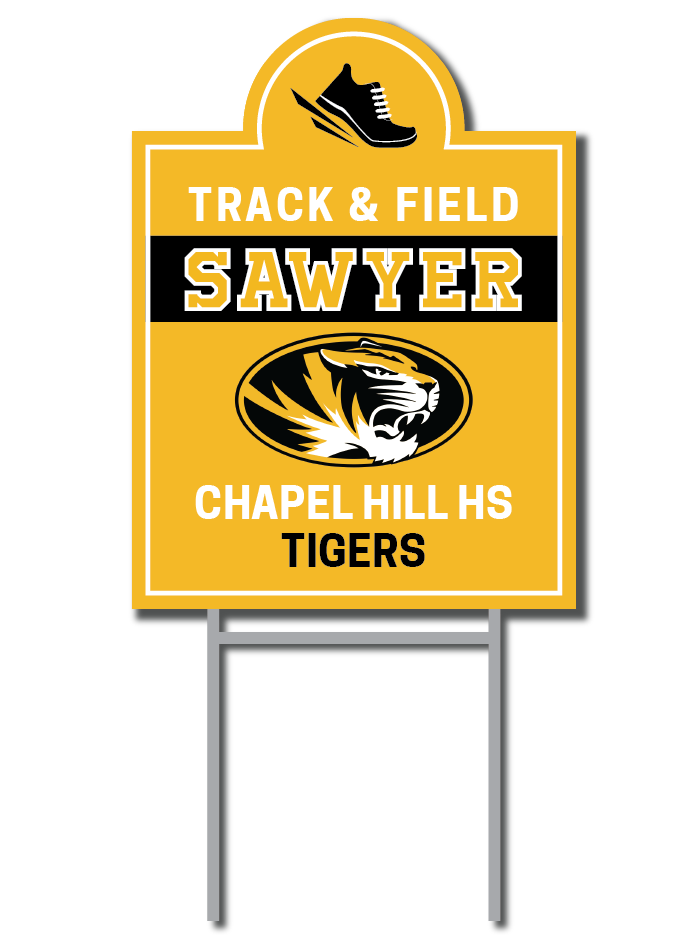 Custom Yard Signs | Chapel Hill Tigers – Signs Unleashed
