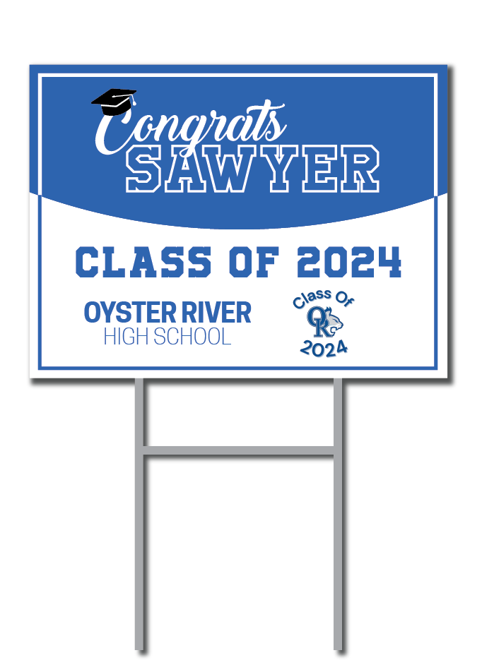 Custom Name Signs | Oyster River High School – Signs Unleashed