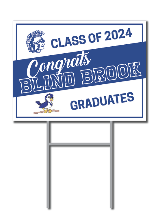Blind Brook Community Graduation Signs – Signs Unleashed