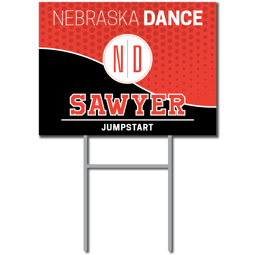 Custom Name & Program Signs | Nebraska Dance Fundraiser – Signs Unleashed